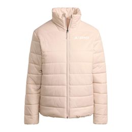 adidas terrex Outdoorjacke 'Essentials' Damen Gr&ouml;&szlig;e XS greige / wei&szlig;