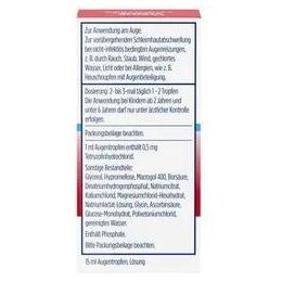 Visine Yxin Hydro 0.5 mg/ml Augentropfen 15 ML