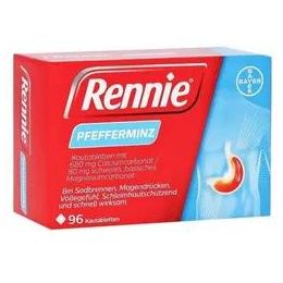 BAYER Rennie Kautabletten 96 ST