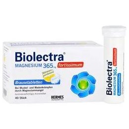 Biolectra Magnesium 365 Fortissimum Zitrone 40 ST