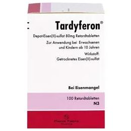 kohlpharma Tardyferon Retardtabletten 100 ST