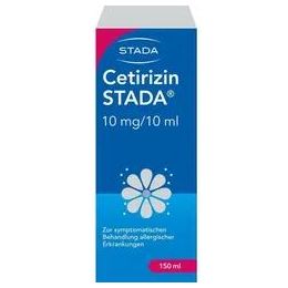 Cetirizin STADA Saft 10mg/10ml L&ouml;sung Z Einnehmen 150 ML