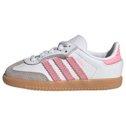 adidas originals Sneaker 'Samba' Jungen Gr&ouml;&szlig;e 23.5 greige / rosa / wei&szlig;