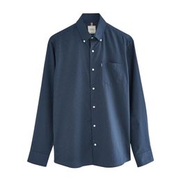 next Hemd Herren Gr&ouml;&szlig;e L blau / marine / wei&szlig;