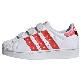adidas originals Sneaker 'Disney Superstar' M&auml;dchen Gr&ouml;&szlig;e 28 rosa / rot / schwarz / wei&szlig;