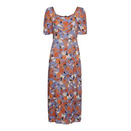 V&eacute;ro Moda Vero Moda Kleid 'Anne' Damen Gr&ouml;&szlig;e 36 oliv / helllila / dunkelorange / schwarz / wei&szlig; Winterkleid