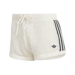 adidas originals Shorts 'KNITTED CROCHET' Damen Gr&ouml;&szlig;e 38 schwarz / wollwei&szlig;
