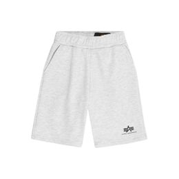 Alpha Industries Shorts Jungen Gr&ouml;&szlig;e 128/132 graumeliert / schwarz