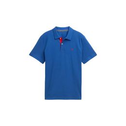Tom Tailor Poloshirt Herren Gr&ouml;&szlig;e XXXL royalblau / rot