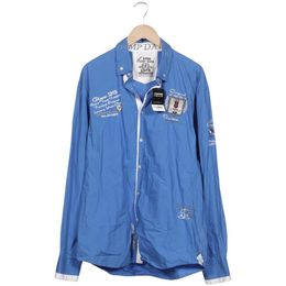 CAMP DAVID Hemd Herren Gr&ouml;&szlig;e XXXL Second Hand blau