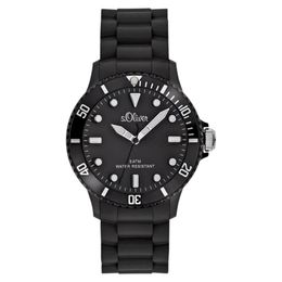s.Oliver Analog Watch male Black size One Size