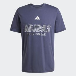 adidas Sportswear Performance Shirt 'House of Tiro' male Blue size M