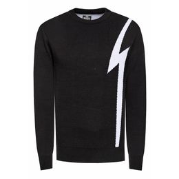 Rusty Neal Pullover Herren Gr&ouml;&szlig;e L schwarz / wei&szlig;