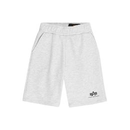 Alpha Industries Shorts Jungen Gr&ouml;&szlig;e 128/132 graumeliert / schwarz