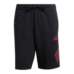 adidas Sportswear Sportshorts Herren Gr&ouml;&szlig;e L dunkelrot / schwarz