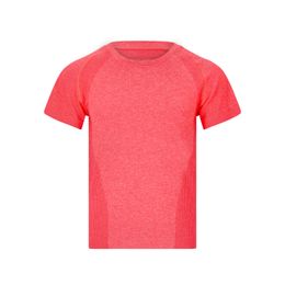 Funktionsshirt Endurance "Halen Jr.", Jungen, Gr. 152/164, orange (koralle), 62% Polyamid, 38% Polyester, unifarben, normal, Rundhals, Shirts Funktionsshirt, aus atmungsaktivem Funktionsstretch