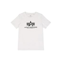 Alpha Industries T-Shirt Jungen Gr&ouml;&szlig;e 104 schwarz / offwhite