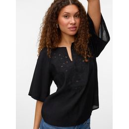 V&eacute;ro Moda VERO MODA Bluse 'VMBRILEY' Damen Gr&ouml;&szlig;e M schwarz