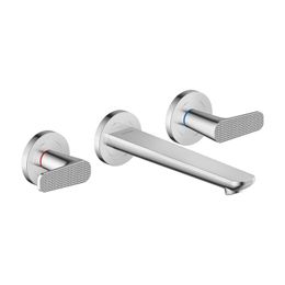 Axor Citterio C Waschtischarmatur, Wandmontage Cubic cut, 49071000, Cubic cut
