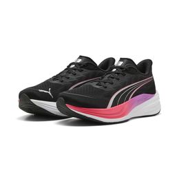 Trainingsschuh Puma "Darter Pro 2 Laufschuhe Erwachsene", Damen, Gr. 37, schwarz pure pink electric orchid, Obermaterial: Synthetik, Textil; Futter: Textil; Innensohle: Textil; Laufsohle: Gummi, Schuhe