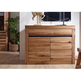 Sideboard Wildeiche / Zerreiche 108x43x80 natur ge&ouml;lt MONTREUX #150