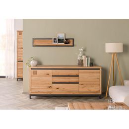 Sideboard Kernbuche 190x45x85 natur ge&ouml;lt VILLANDERS #151
