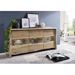 Sideboard Akazie 191x45x96 natur lackiert PURE ACACIA #708