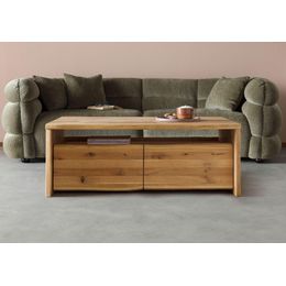 Couchtisch Wildeiche 120x45x70 natur ge&ouml;lt PURE OAK #118
