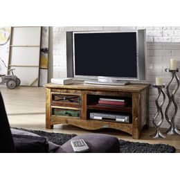 TV-Board Altholz 110x50x50 mehrfarbig lackiert NATURE OF SPIRIT #20