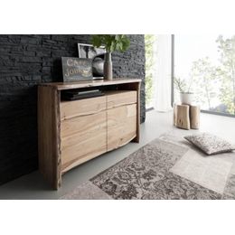 Sideboard Akazie 131x45x96 natur lackiert PURE ACACIA #103
