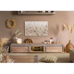 TV-Board Akazie 240x48x39 beige lackiert Amsterdam #104