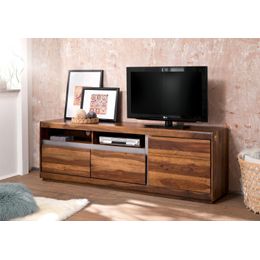 TV-Board Sheesham 180x40x60 noble unique lackiert SYDNEY #142