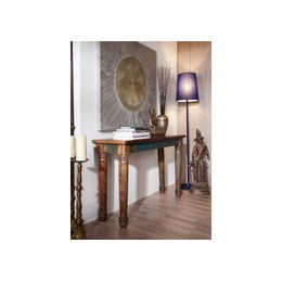 Konsolentisch Altholz 120x40x76 mehrfarbig lackiert FABLE #11
