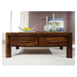 Couchtisch Sheesham 115x65x45 life honey lackiert METRO LIFE #105