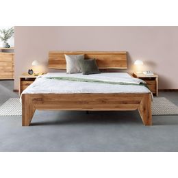 Bett Wildeiche 160x200 natur ge&ouml;lt PURE OAK #114