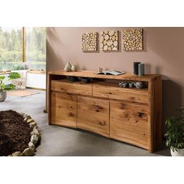 Sideboard Wildeiche 191x45x96 natur ge&ouml;lt PURE OAK #102