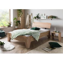 Bett Akazie 140x200 Akazie natur lackiert PURE ACACIA #312