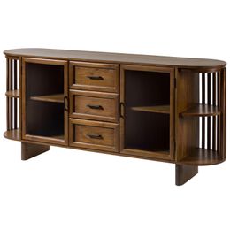 Sideboard Akazie 175x40x80 natur lackiert MADRID #55