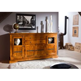 Sideboard Akazie 181x50x100 honig lackiert OXFORD #0453