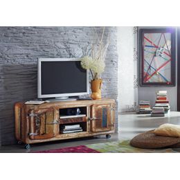 TV-Board Altholz 135x40x56 mehrfarbig lackiert FREEZY #10