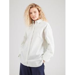 MSCH COPENHAGEN Bluse 'Erina Zenika' Damen Gr&ouml;&szlig;e S/M hellgr&uuml;n / wei&szlig;
