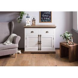 Sideboard Mango 107x45x90 wei&szlig; lackiert TOULOUSE #107