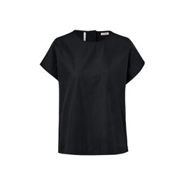 Tchibo - Blusenshirt im Materialmix - Damen - Gr. 50 - schwarz