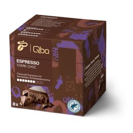 Qbo Flavoured Espresso Dark Choc - 8 Kapseln - Intensit&auml;t: 7/10