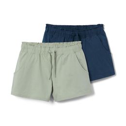 Tchibo - 2 Shorts - M&auml;dchen - Gr. 170/176 - dunkelblau