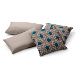 Tchibo - Outdoor Kissen - blau