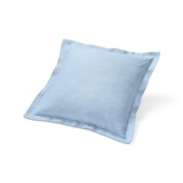 Tchibo - Leinen-Dekokissenbezug - blau