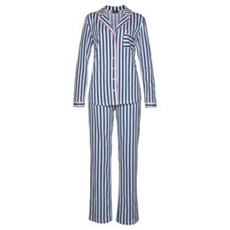 H.I.S. H.I.S H.I.S Pyjama Damen Gr&ouml;&szlig;e S/M blau Winterkleid