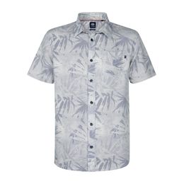 PETROL INDUSTRIES Button Up Shirt 'Seafoamview' male Grey size XXXL