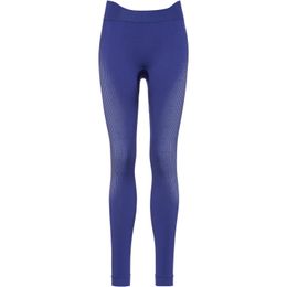 Odlo PERFORMANCE WARM ECO Funktionsunterhose Damen - Gr&ouml;&szlig;e S - blau